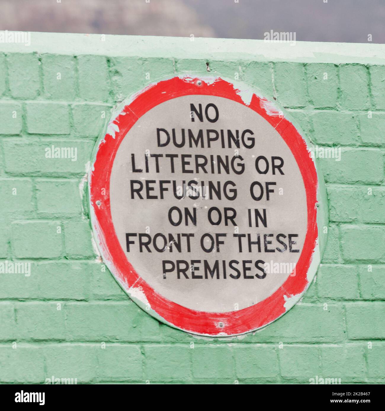 Where does one put their refusing then. Shot of a humorous sign Stock ...