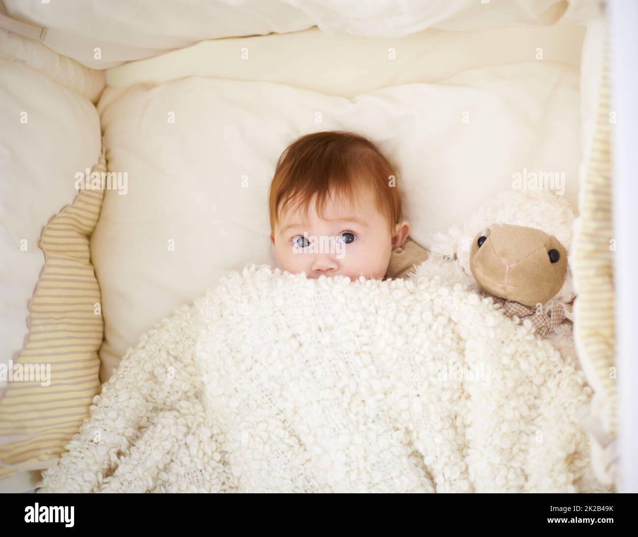Baby cot smile hi-res stock photography and images - Alamy