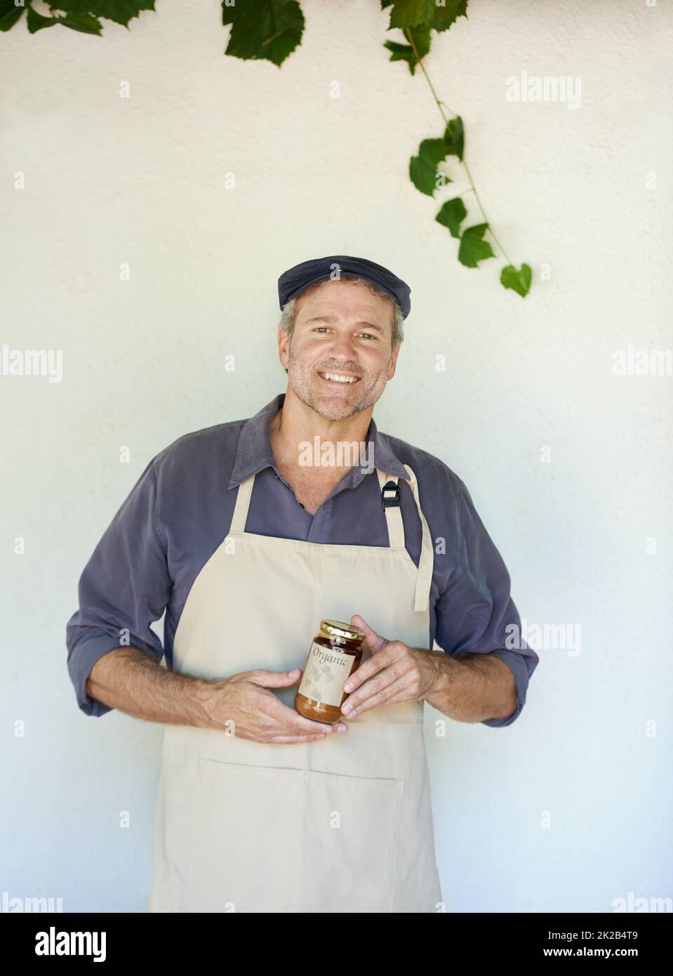 Man eating jam hi-res stock photography and images - Alamy