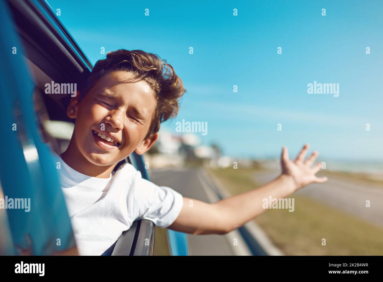 Leaning into car window hi-res stock photography and images - Alamy