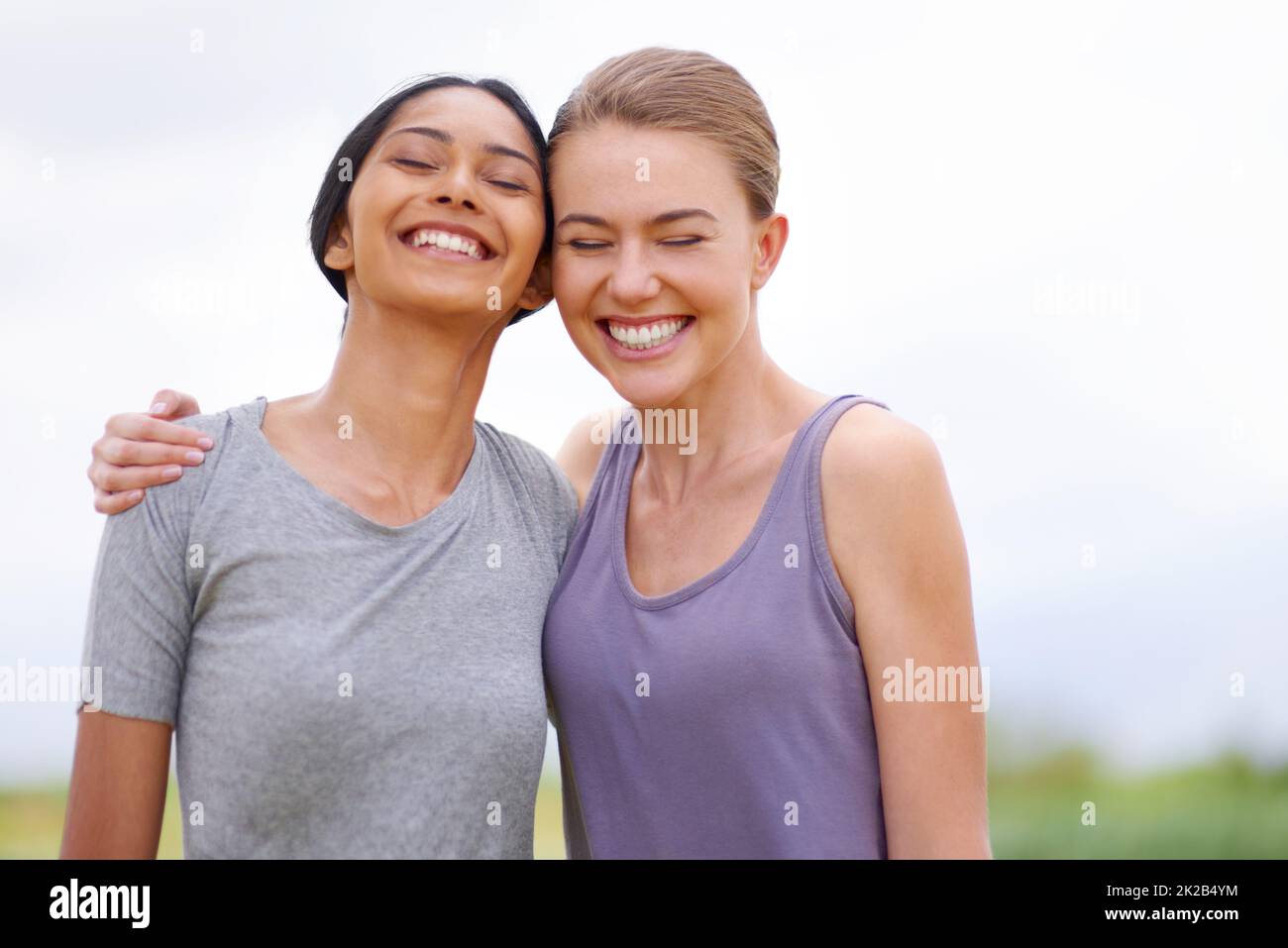 Laughing to each other hi-res stock photography and images - Alamy