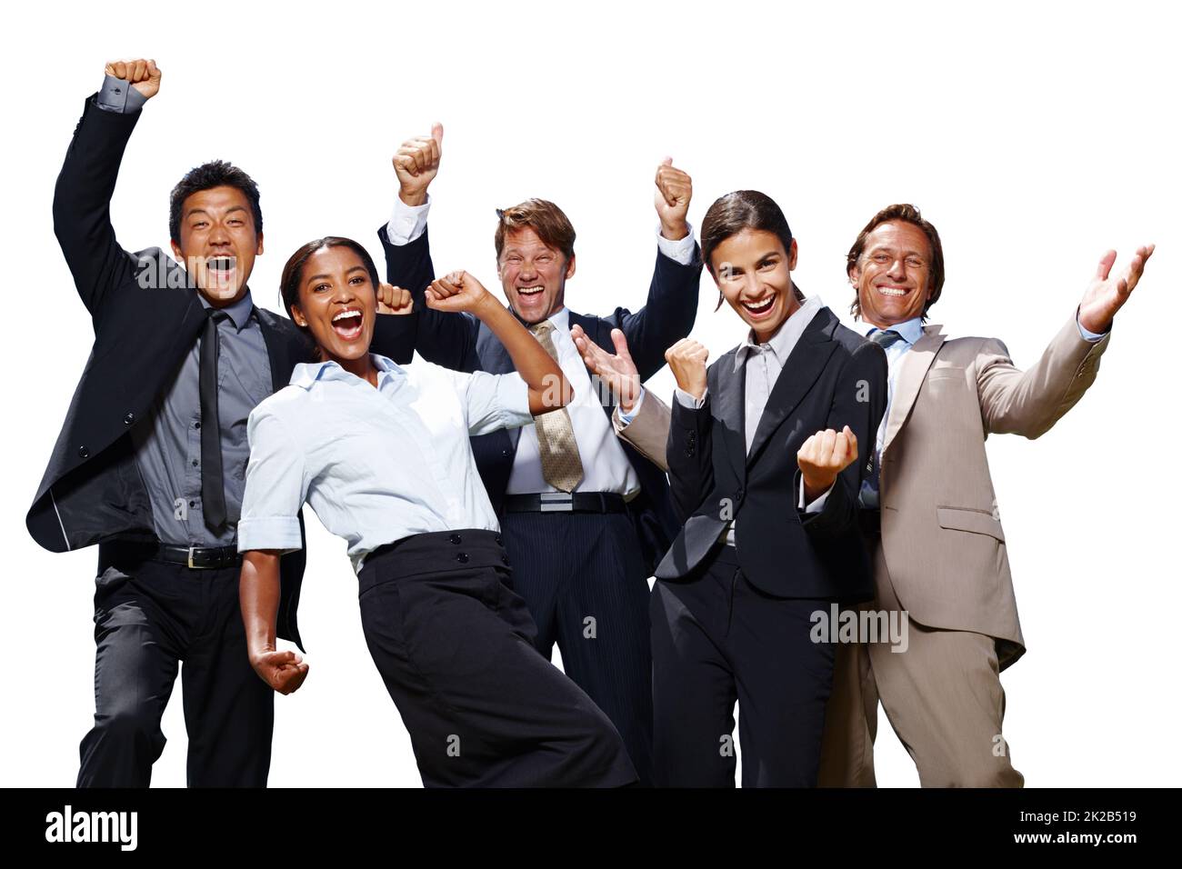 Excited Business Person