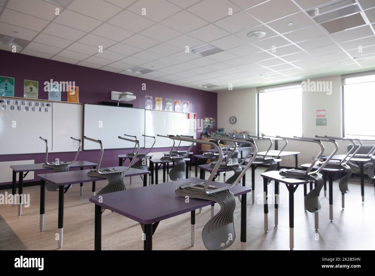 Interior school classroom hi-res stock photography and images - Alamy
