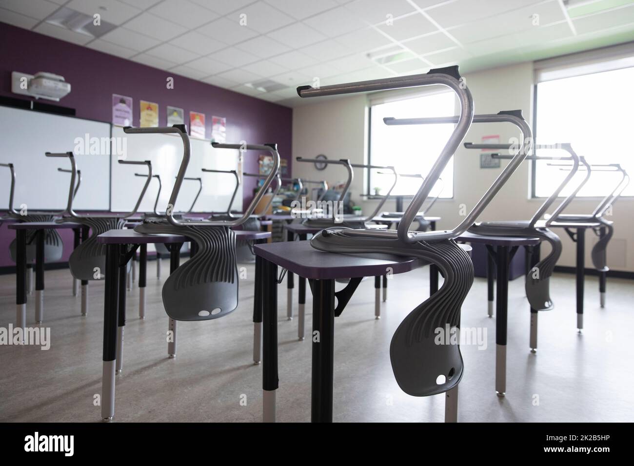 Modern school interior hi-res stock photography and images - Alamy