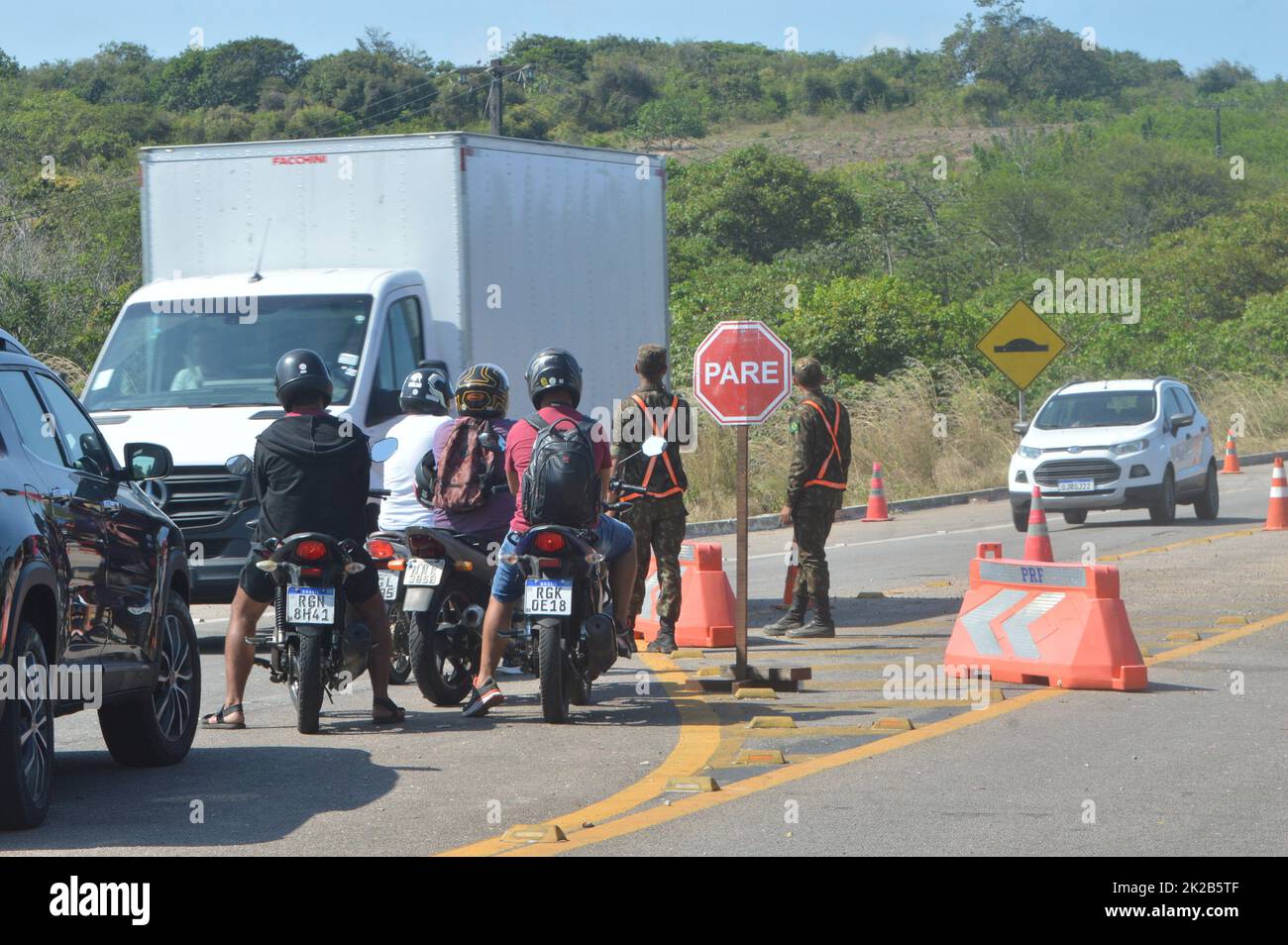 September 22, 2022, Natal, Rio Grande do Norte, Brasil: (INT) Vehicle ...