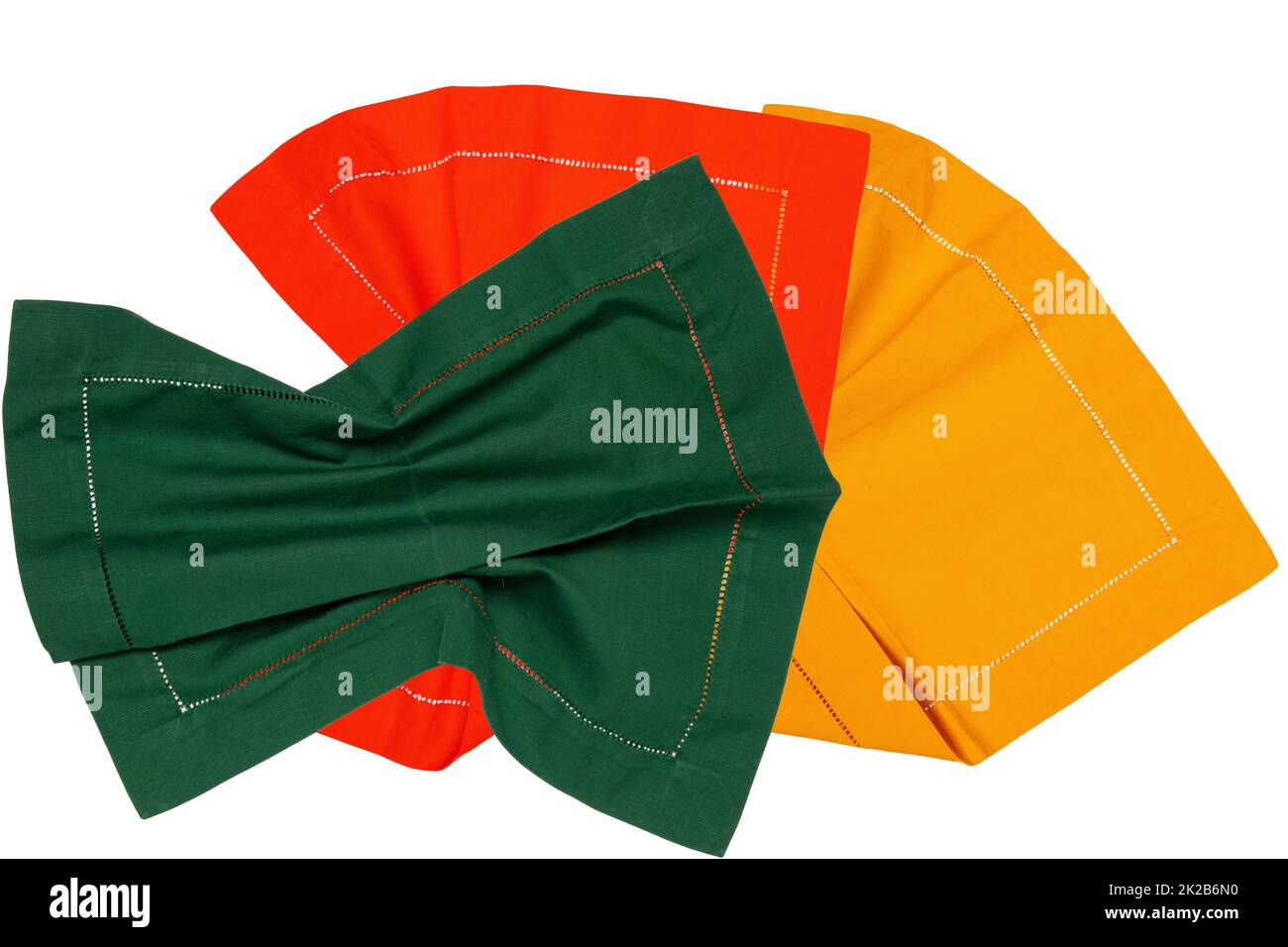 Empty table red gingham Cut Out Stock Images & Pictures - Alamy