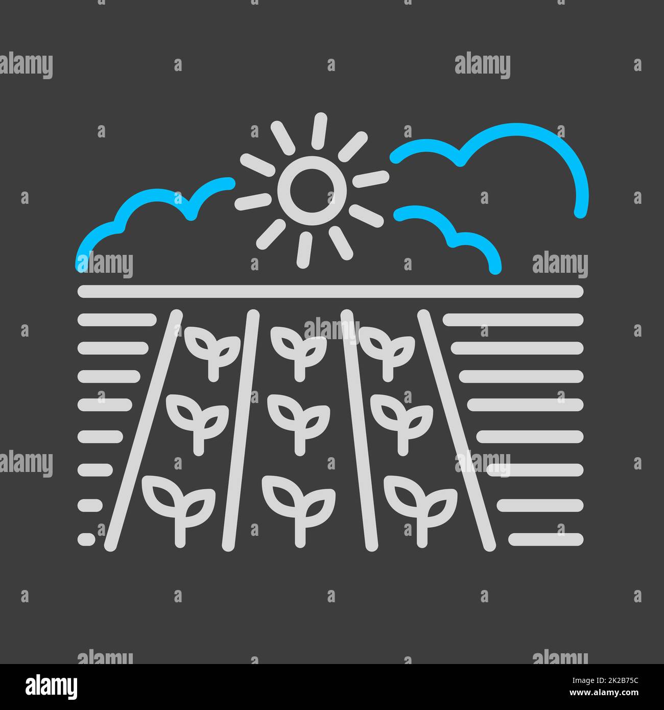 Spring seedling icon vector hi-res stock photography and images - Alamy