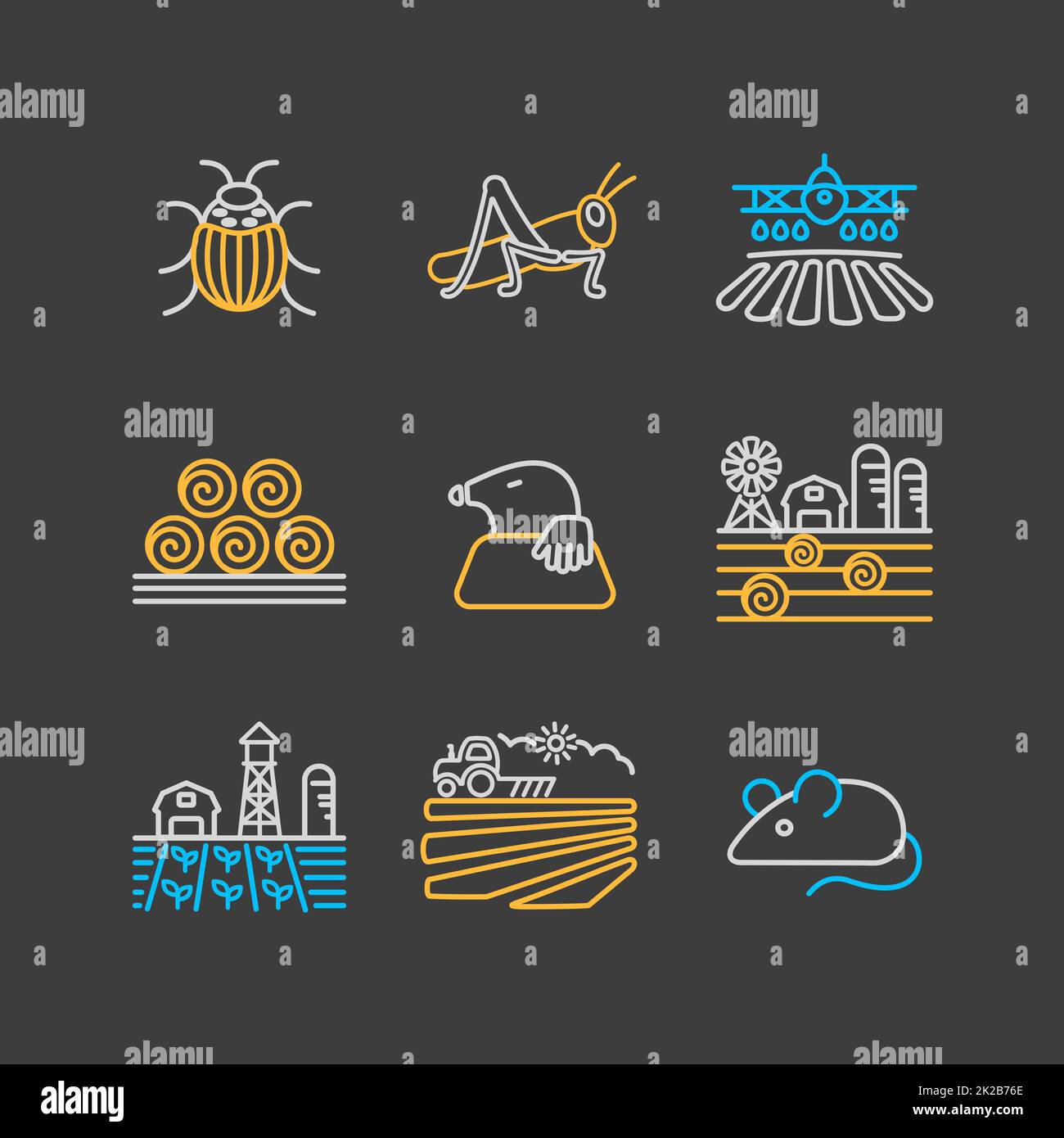Farm Field icon. Agriculture animal sign Stock Photo - Alamy Farm Field icon. Agriculture animal sign Stock Photo - Alamy