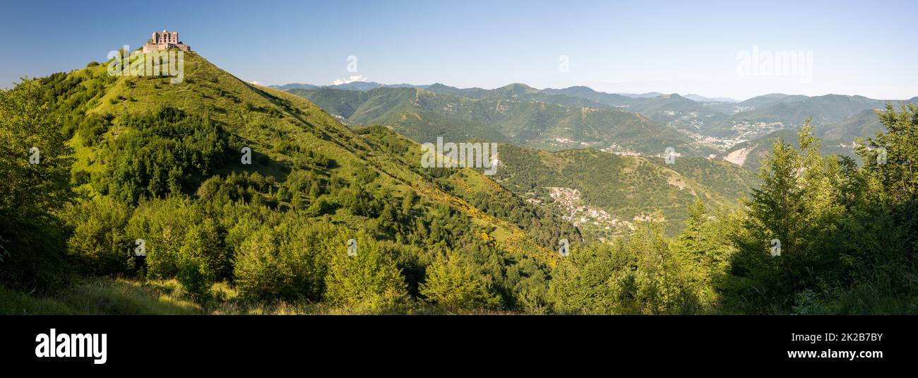 Forte Diamante in Genoa Stock Photo - Alamy