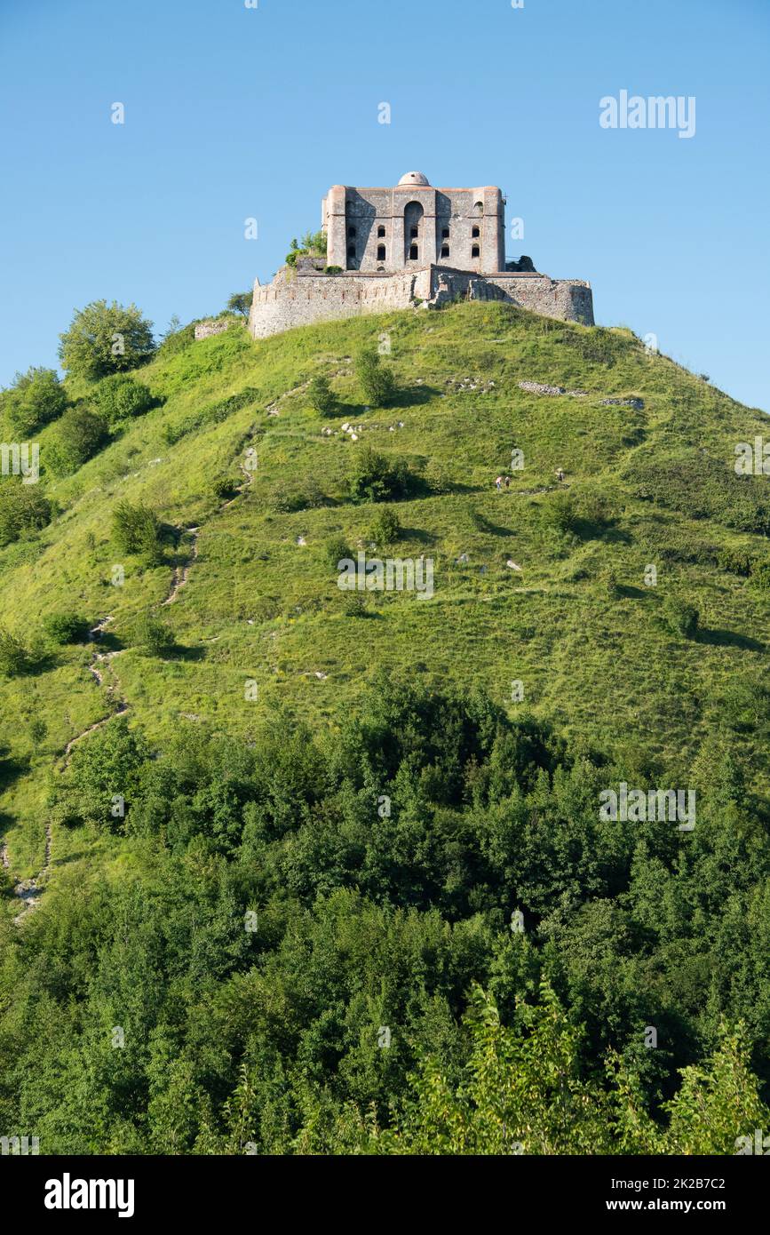 Forte Diamante in Genoa Stock Photo - Alamy