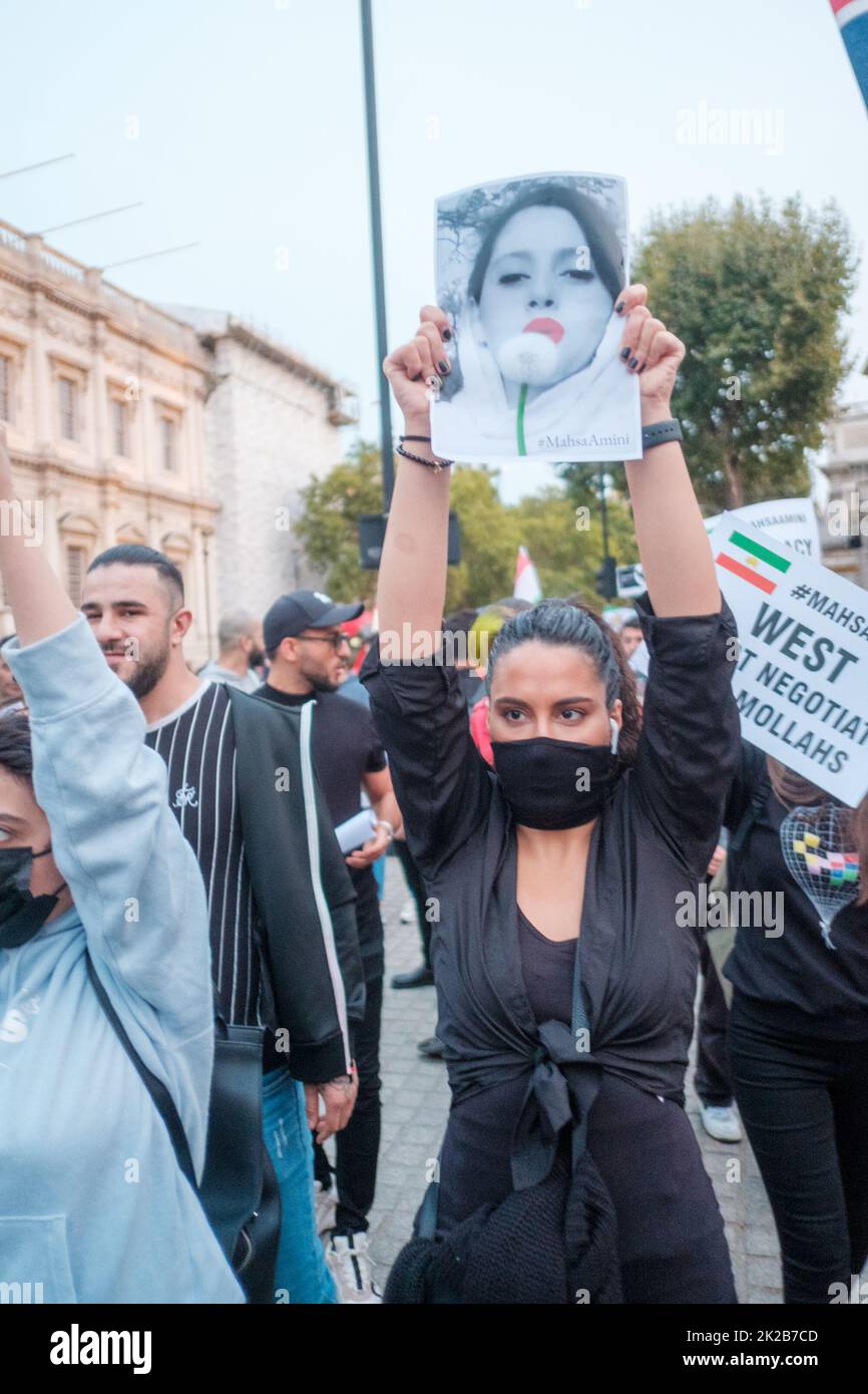 Iranian Protests break out after the Murder of Mahsa Amini by the ...