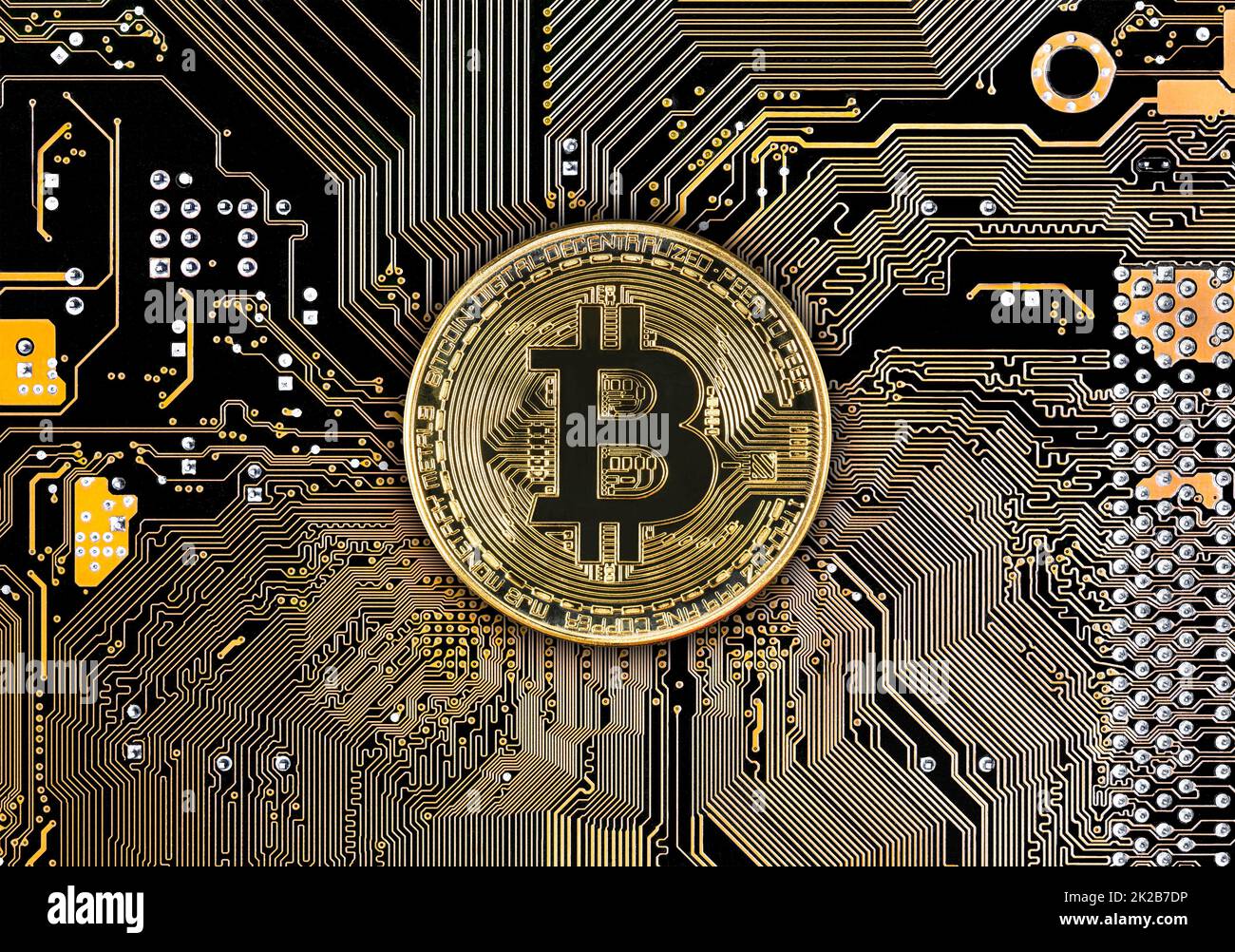Printed circuit board gold hi-res stock photography and images - Alamy