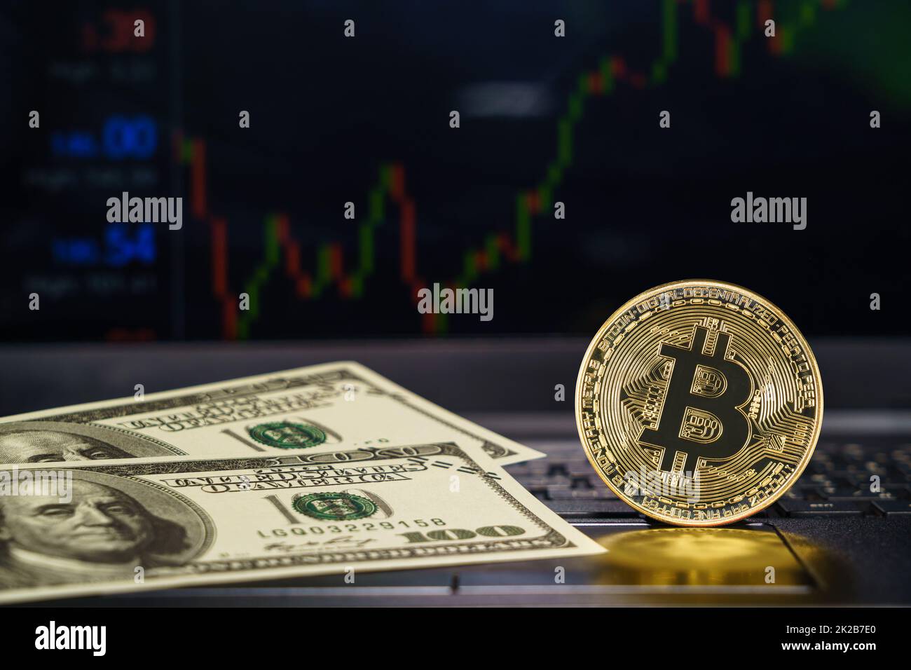 Coins graph hi-res stock photography and images - Alamy