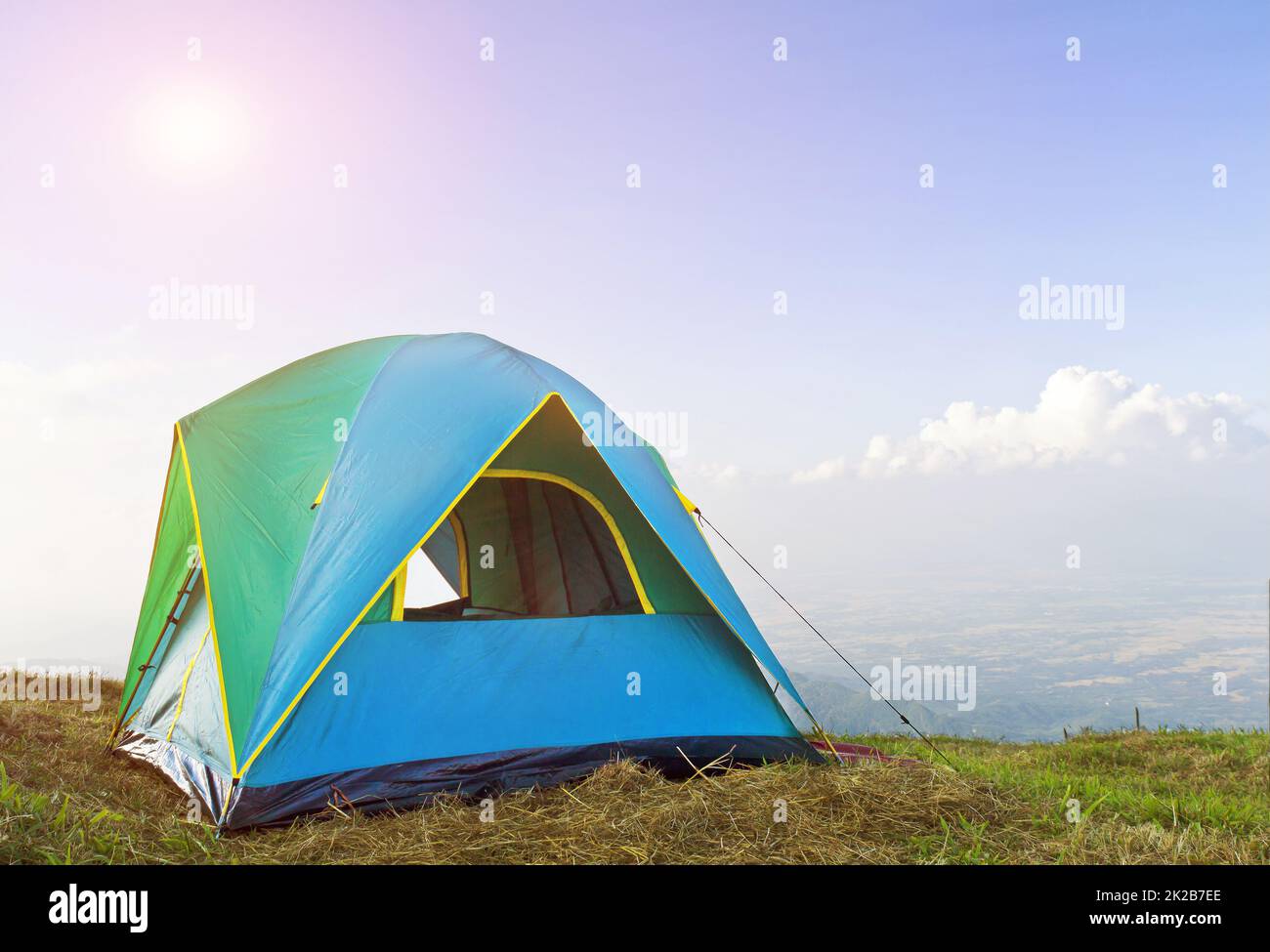Tent grass hi-res stock photography and images - Alamy
