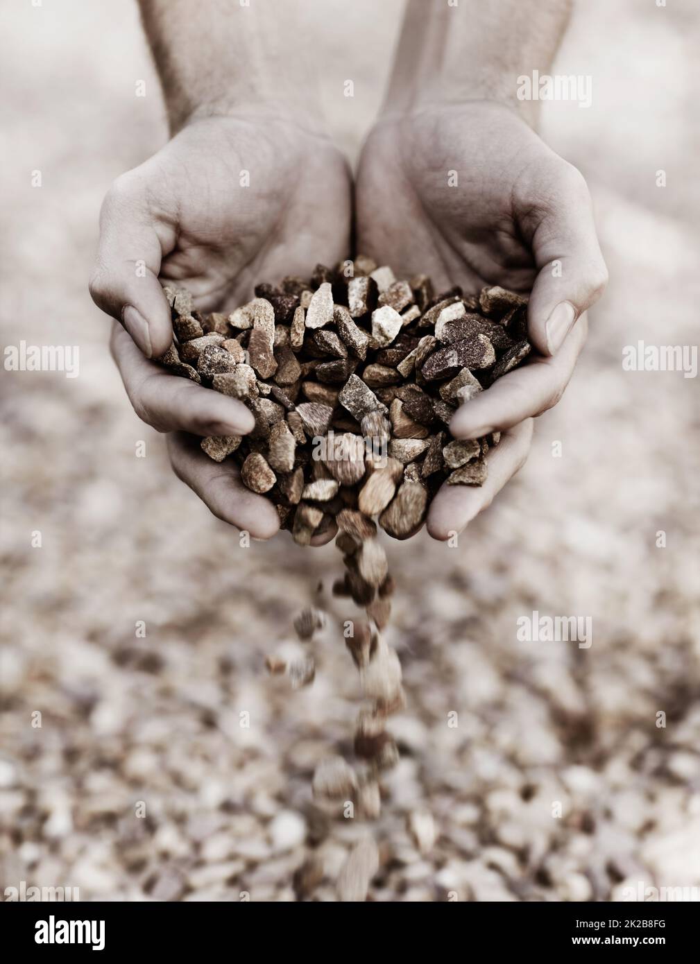 Holding hands gravel hi-res stock photography and images - Alamy