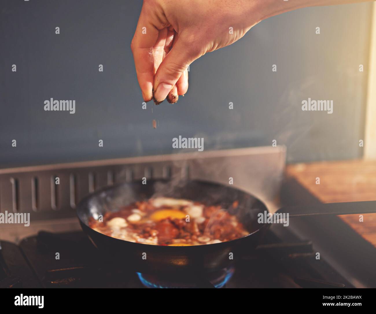 Person cooking no background hi-res stock photography and images - Alamy