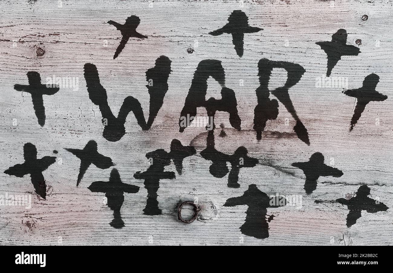 War sign hi-res stock photography and images - Alamy
