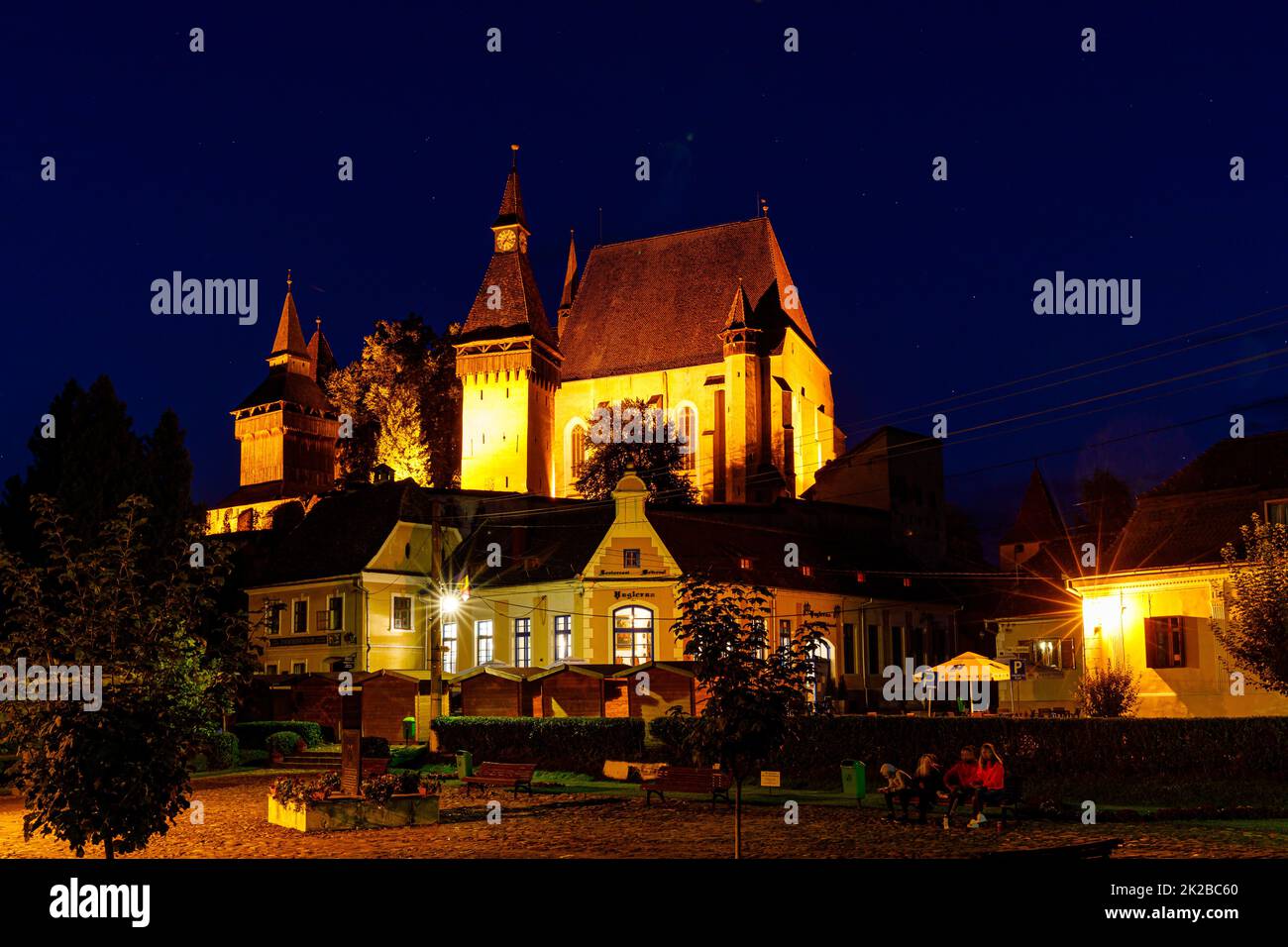 The historic castle church of Biertan in Romania Stock Photo - Alamy