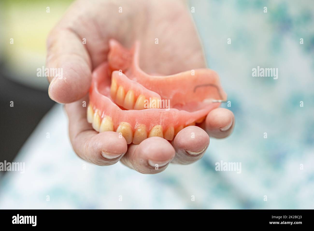 Asian happy elderly denture hi-res stock photography and images - Alamy