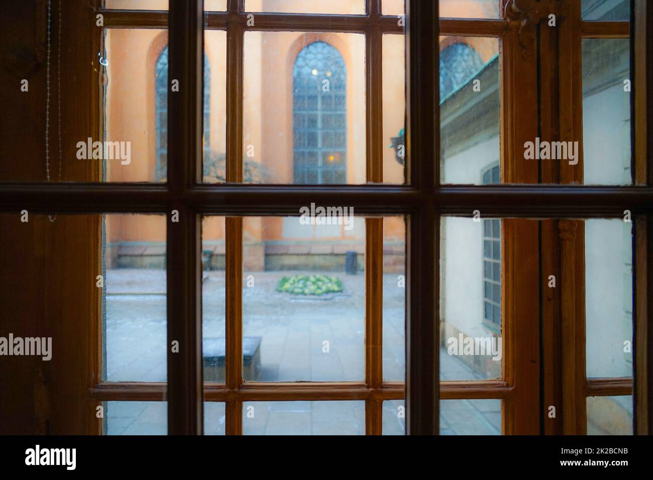The view from the window of the Stockholm housing Stock Photo - Alamy