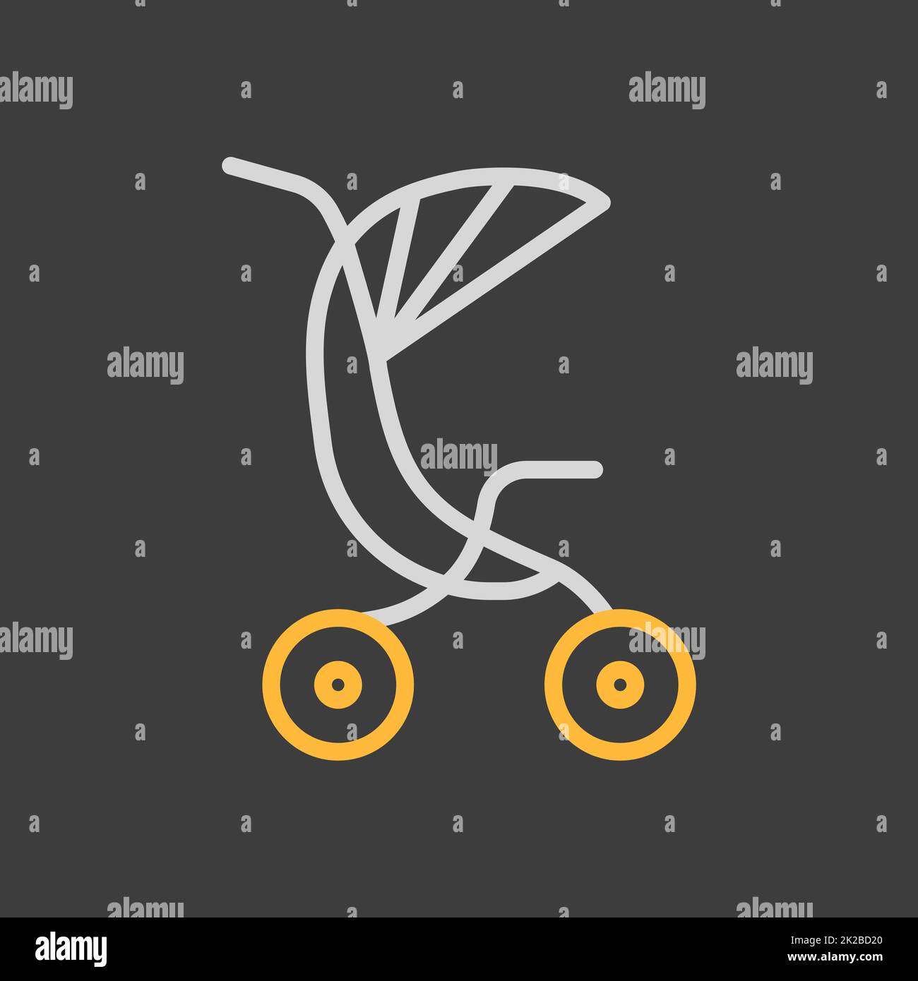 Pushchair icon hi-res stock photography and images - Alamy