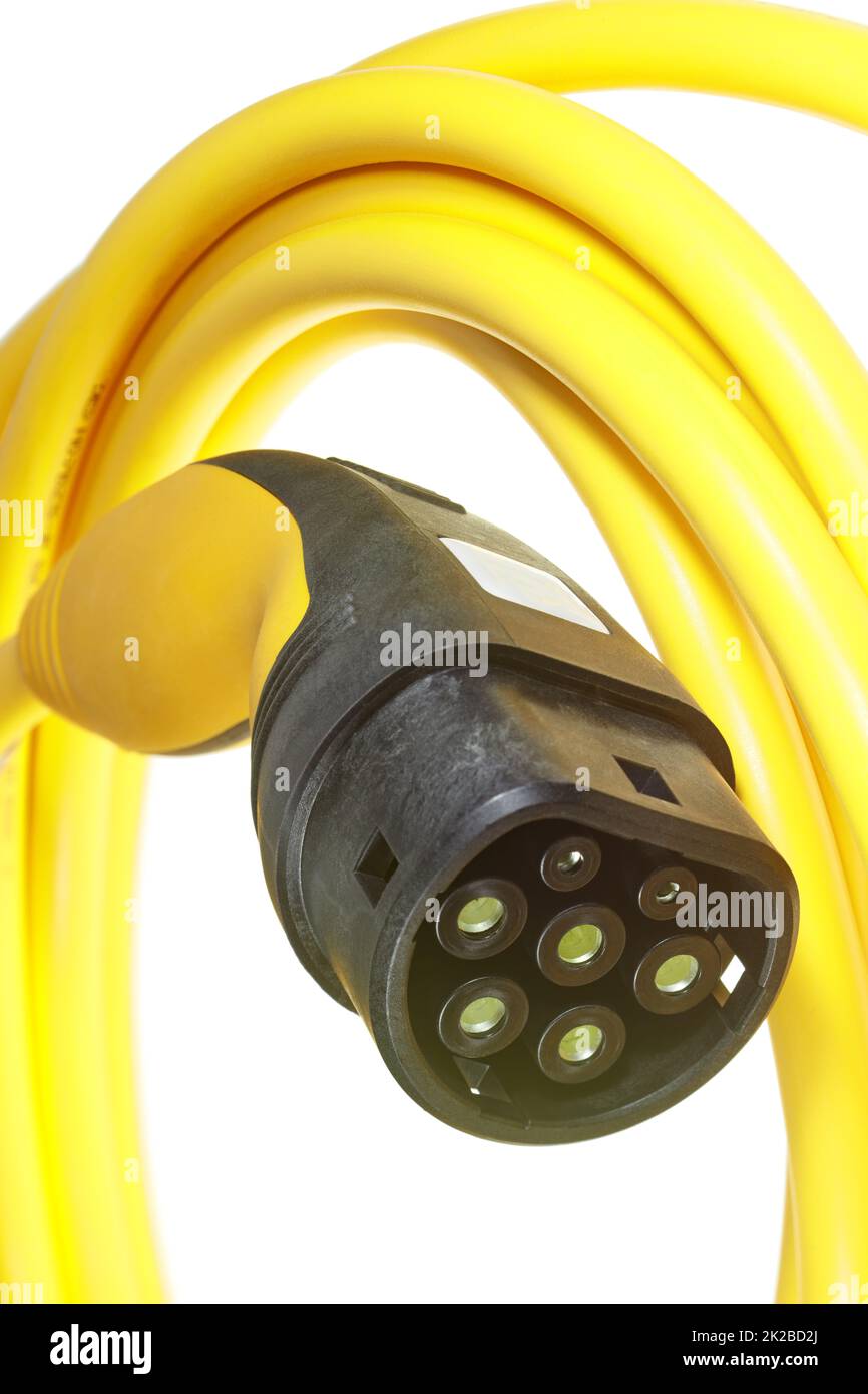 Ecological car power cable hi-res stock photography and images - Alamy
