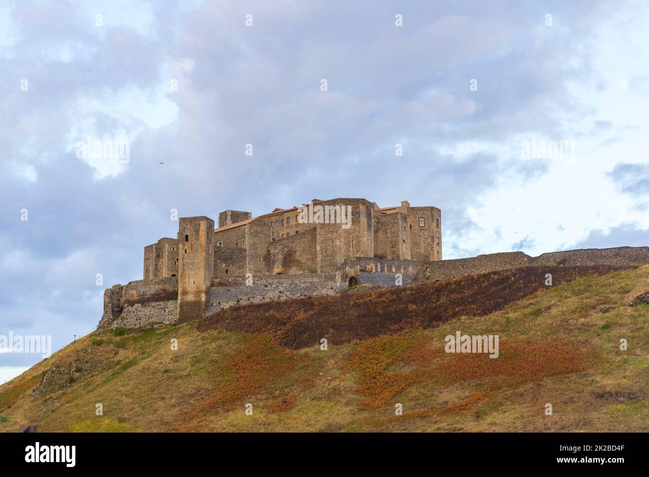 Melfi Castle, Province of Potenza, Basilicata Region, Italy Stock Photo ...