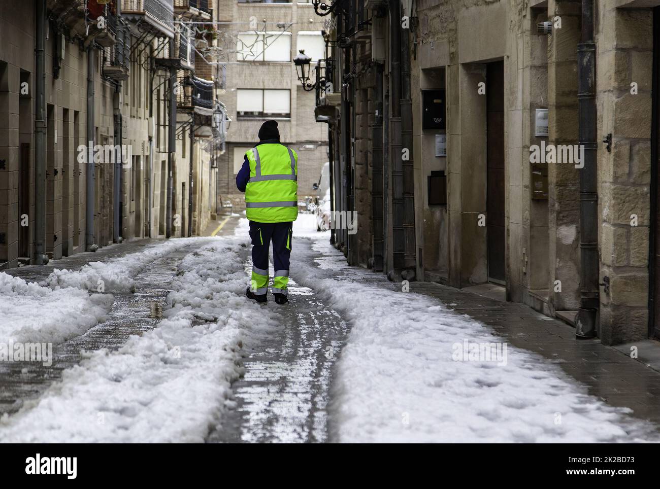 Manual street cleaning hi-res stock photography and images - Alamy