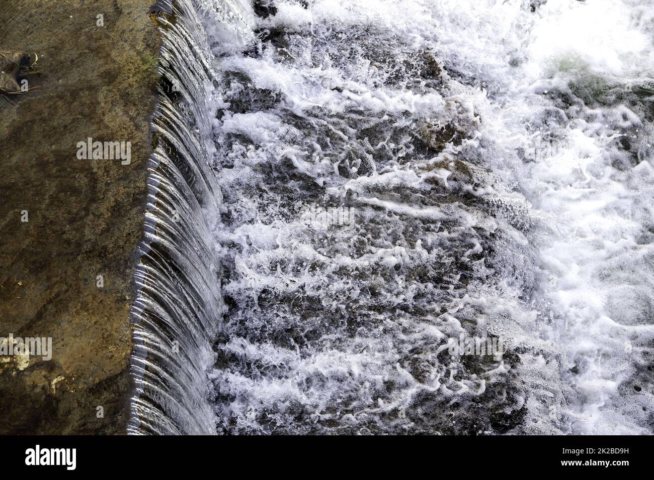 Waterfall in river Stock Photo - Alamy