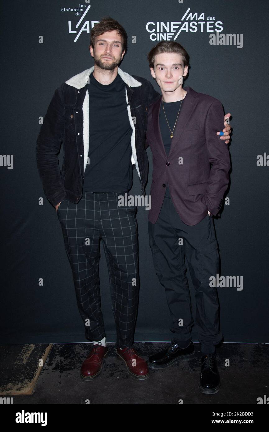 Paris, France on September 22, 2022. Exclusive. Leo Legrand and Robin ...