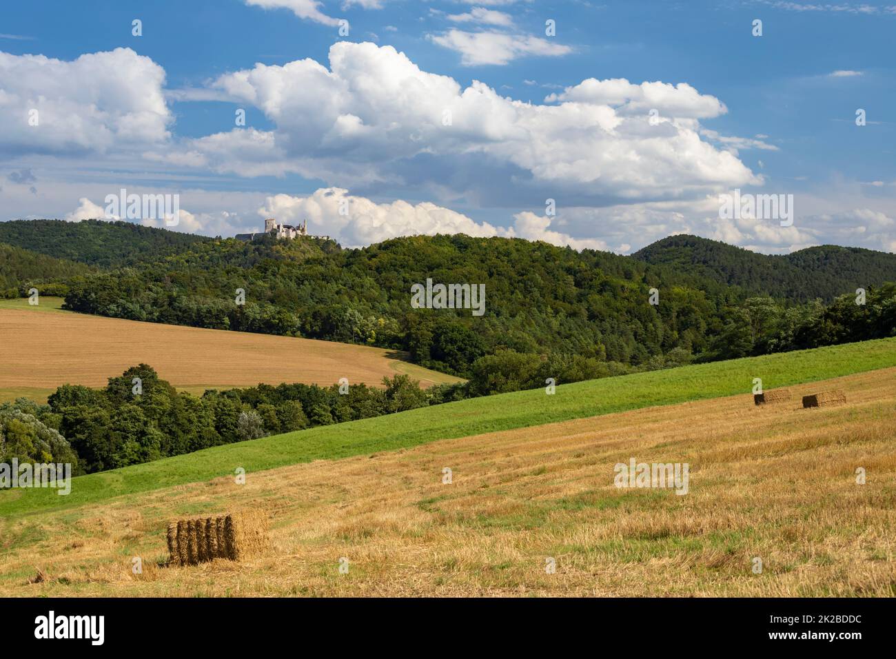 Ruins of Cachtice castle, residence of Elisabeth Bathory, Slovakia ...