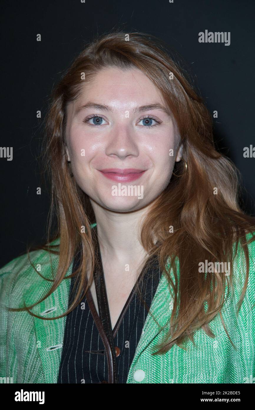 Paris, France on September 22, 2022. Exclusive. Audrey Hall attending ...