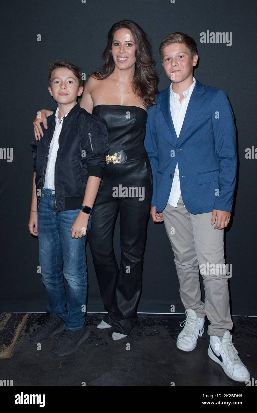 Paris, France on September 22, 2022. Exclusive. Nathalie Marchak with ...