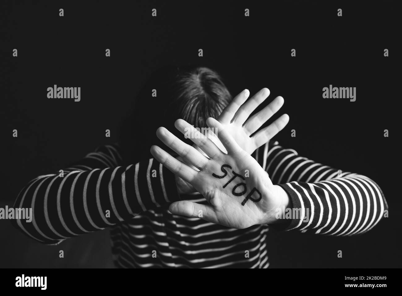 Stop violence against women Stock Photo - Alamy