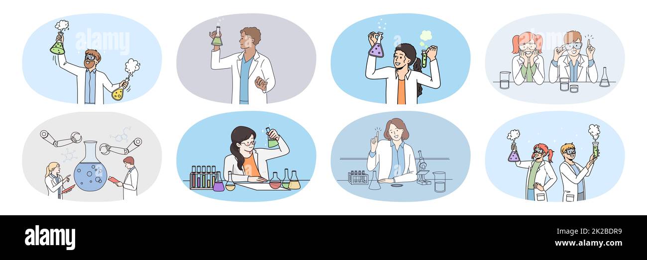 Scientific experiments Cut Out Stock Images & Pictures - Alamy