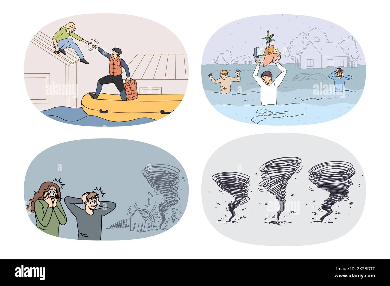 Bad weather disaster Cut Out Stock Images & Pictures - Alamy