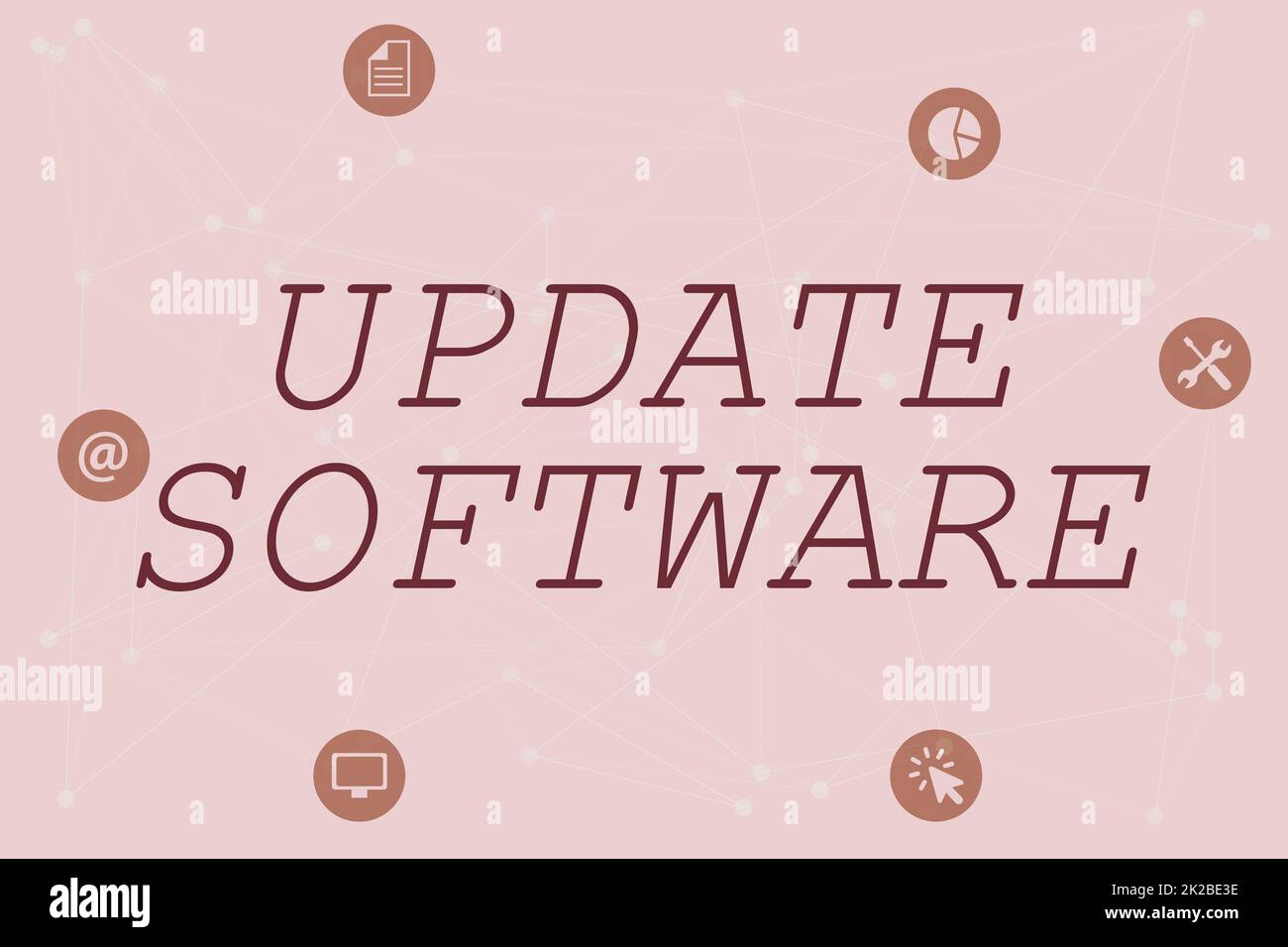 Inspiration showing sign Update Software, Internet Concept an ...