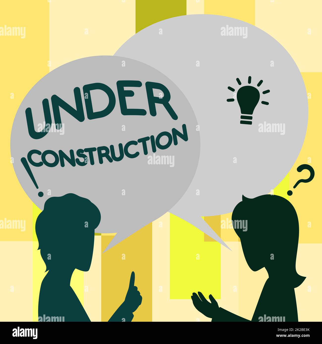 Writing displaying text Under Construction, Conceptual photo building ...