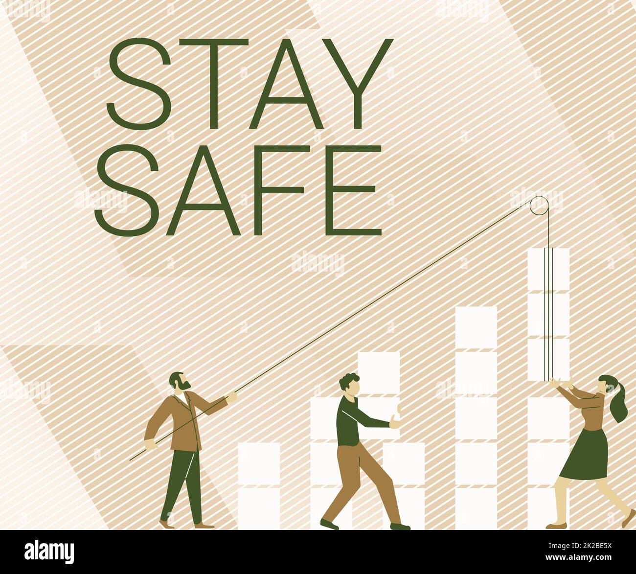 Hand writing sign Stay Safe, Business overview secure from threat of ...