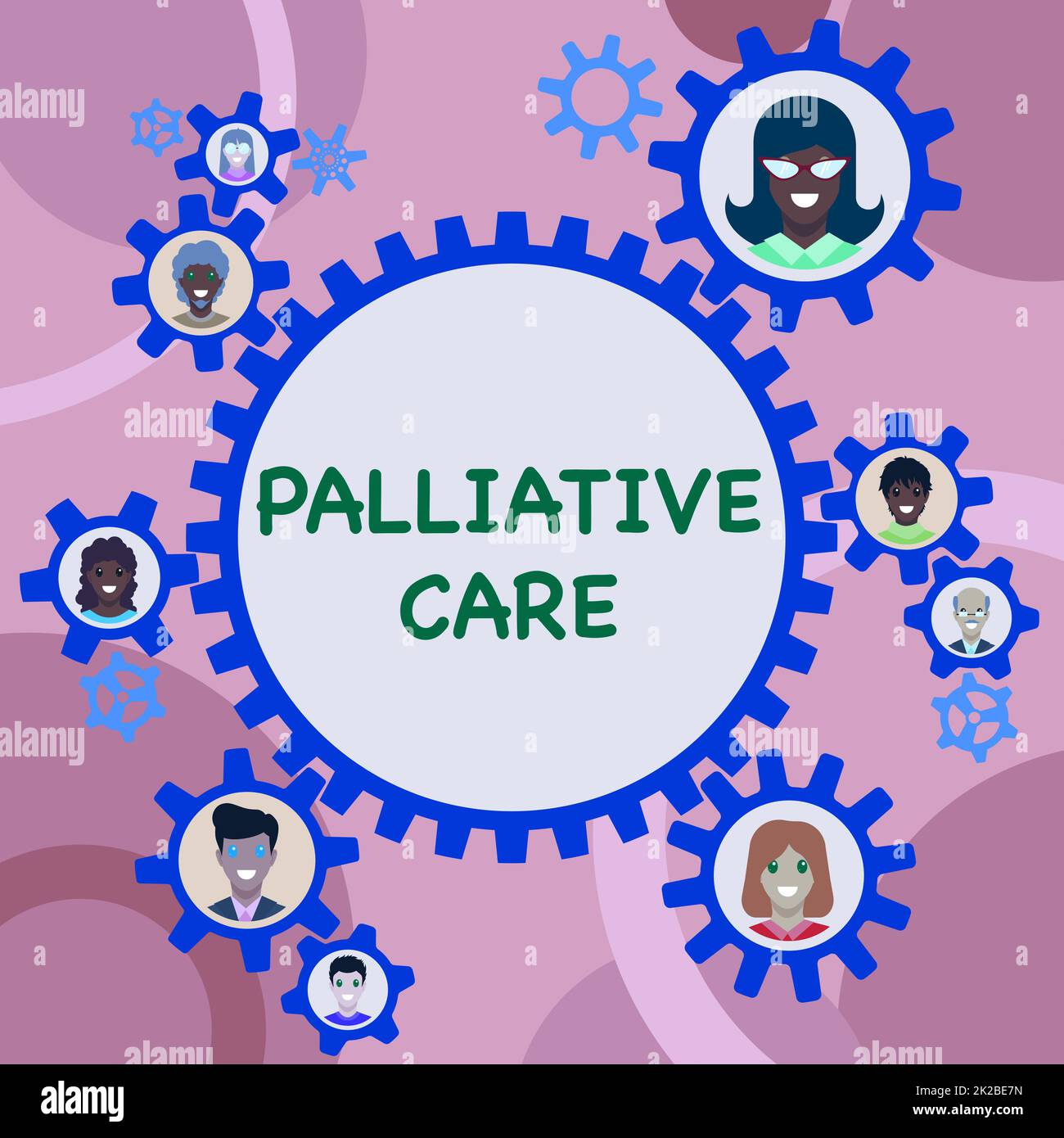 Sign displaying Palliative Care, Business idea specialized medical care ...