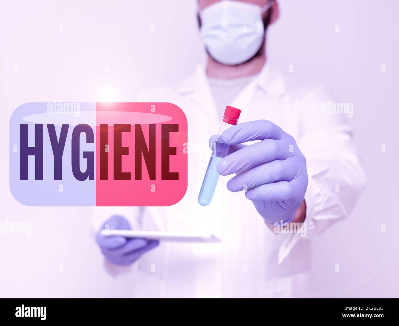 Handwriting text Hygiene. Conceptual photo study of science of the ...