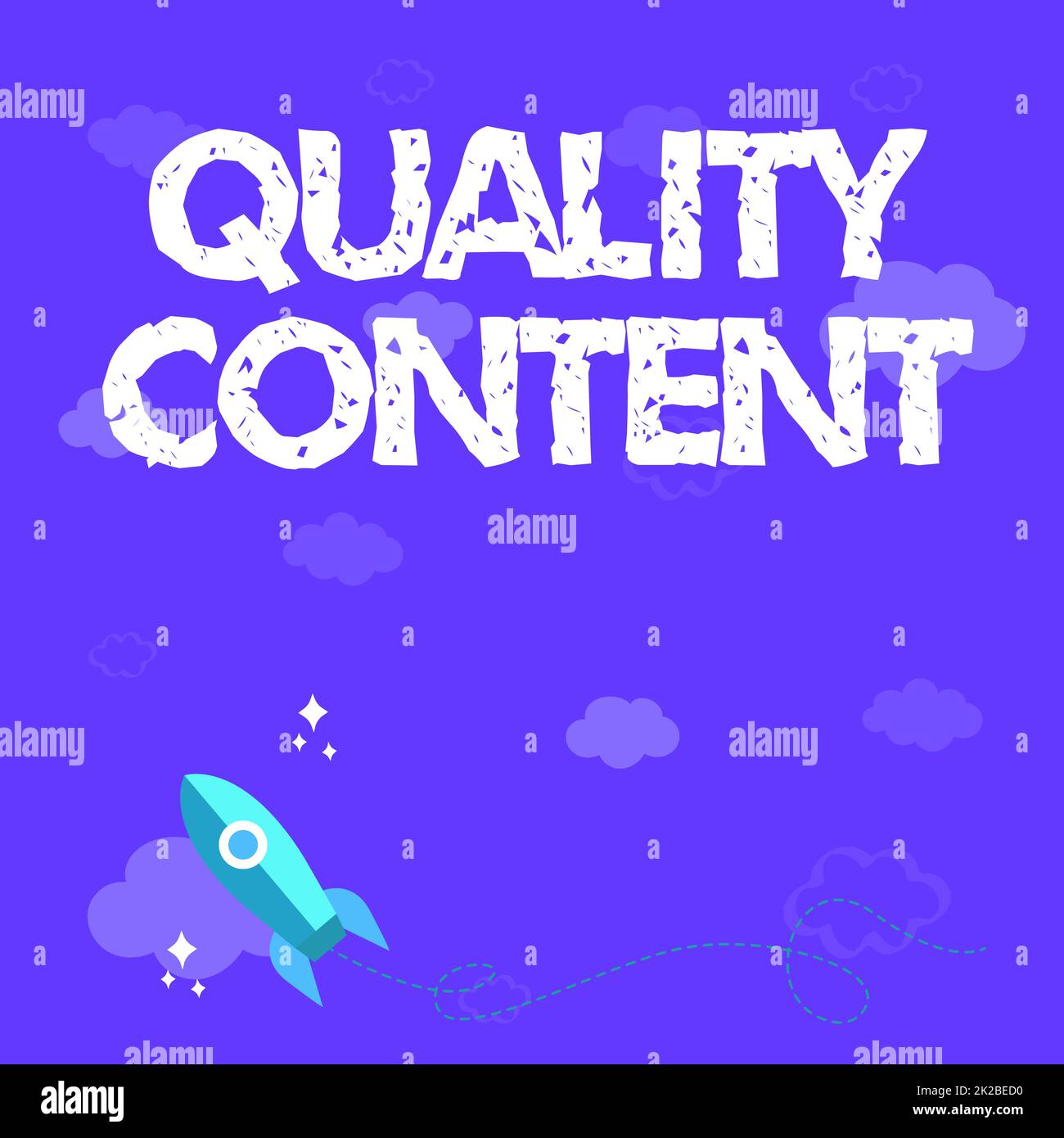 Sign displaying Quality Content, Business idea content that delivers ...