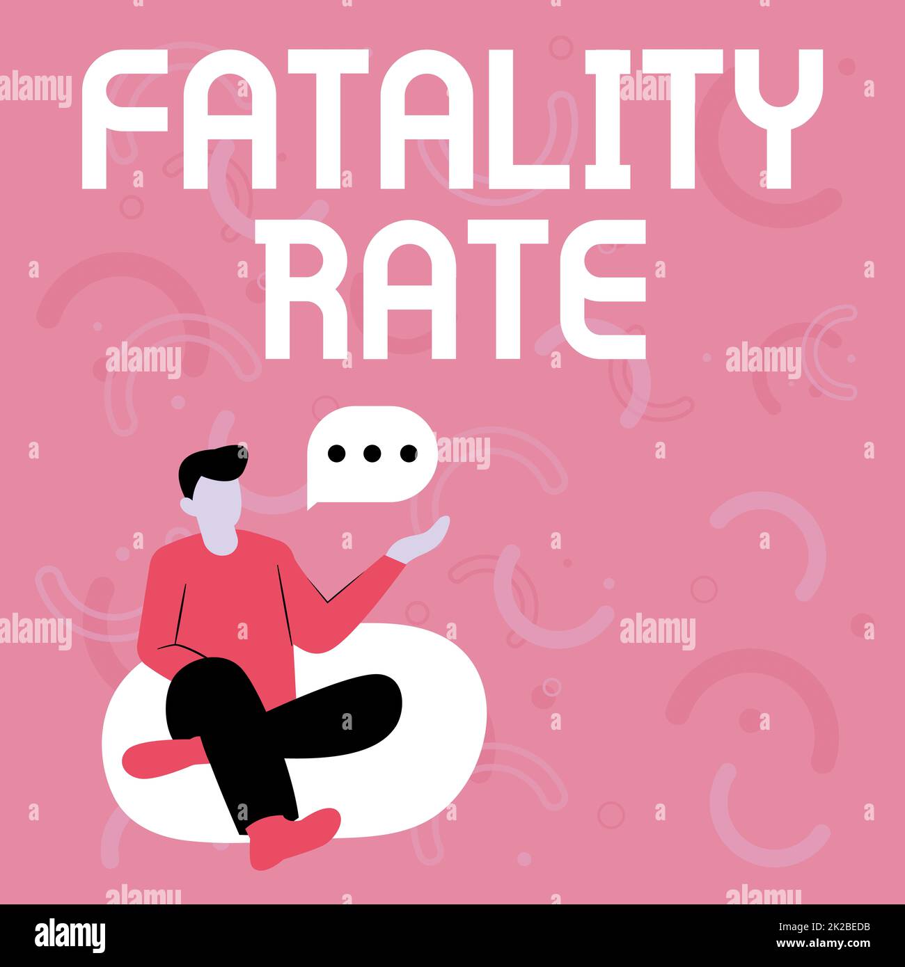 Text showing inspiration Fatality Rate, Business overview calculated ...