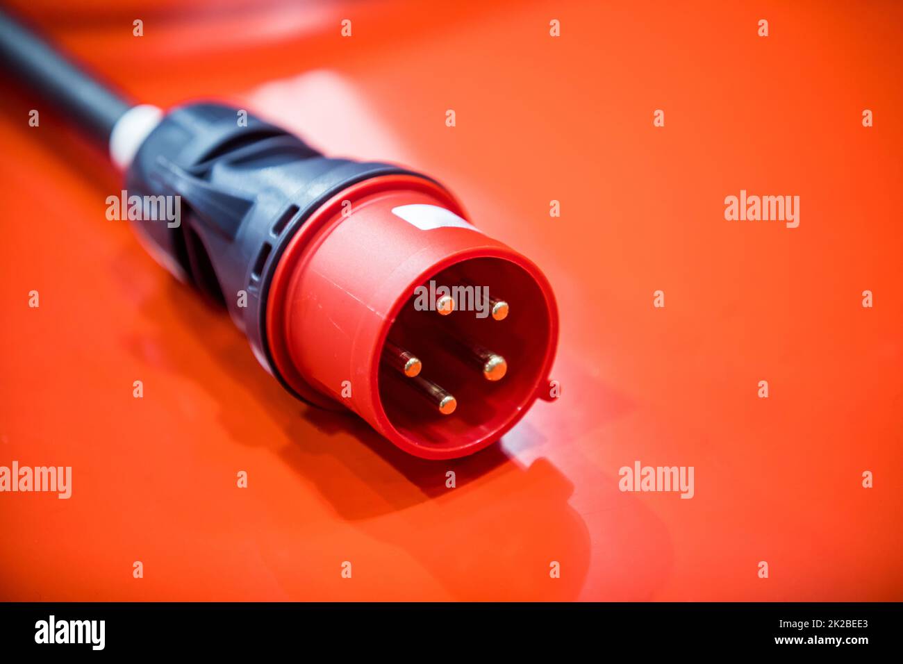 380 volt industrial electrical socket Stock Photo - Alamy