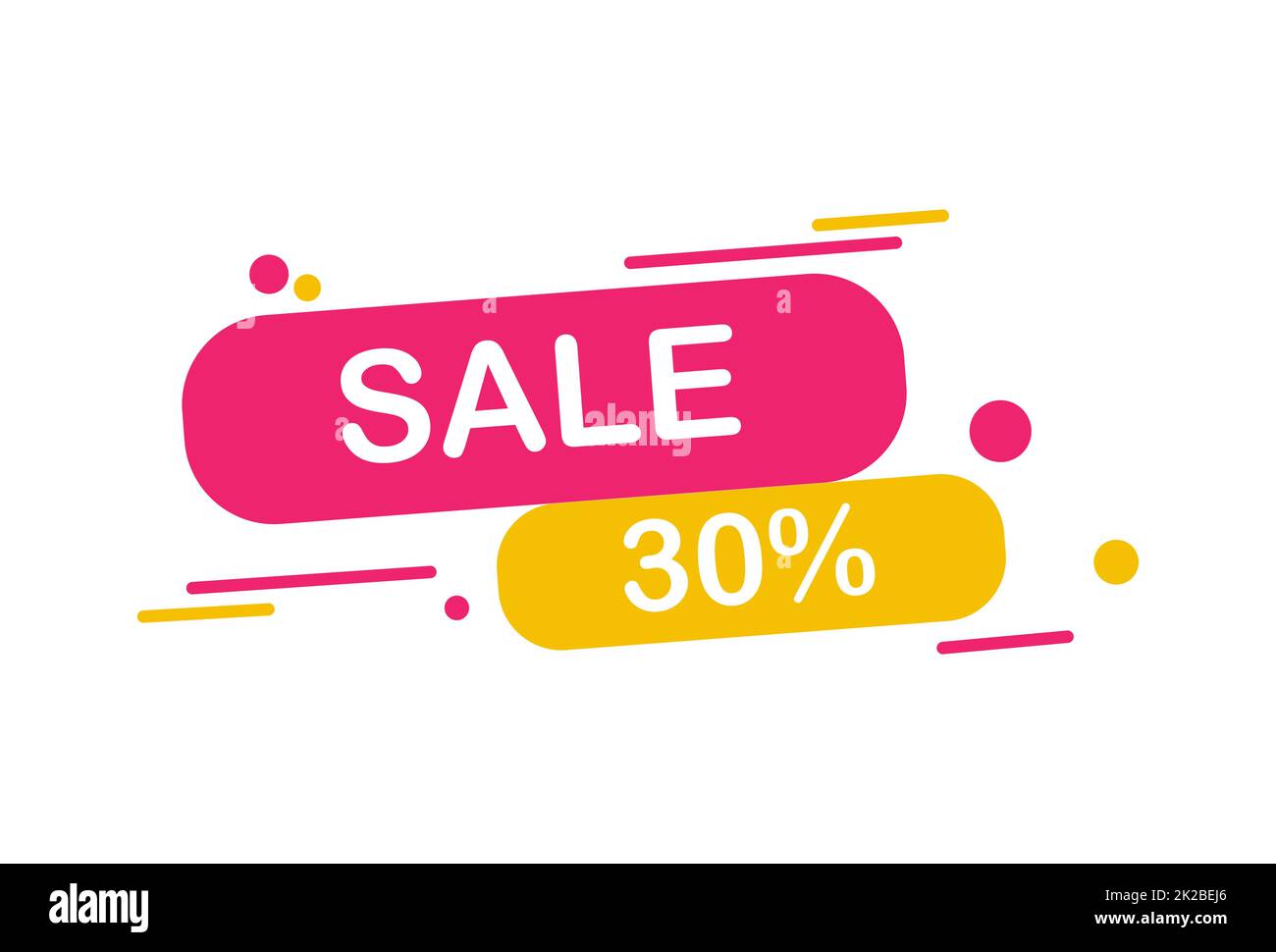 Abstract web banner, business card, template SALE 30 PERCENT - Vector Stock Photo - Alamy