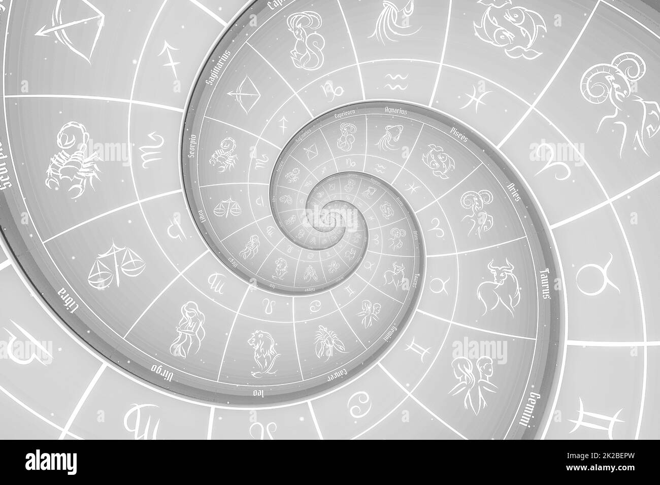 Zodiac Signs Horoscope background. Concept for fantasy and mystery ...