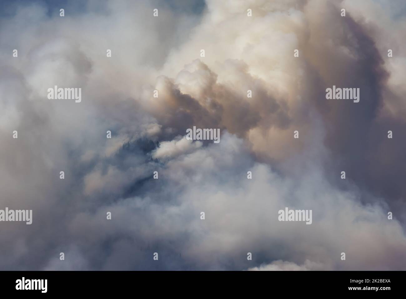 BC Forest Fire and Smoke over the mountain near Hope Stock Photo - Alamy