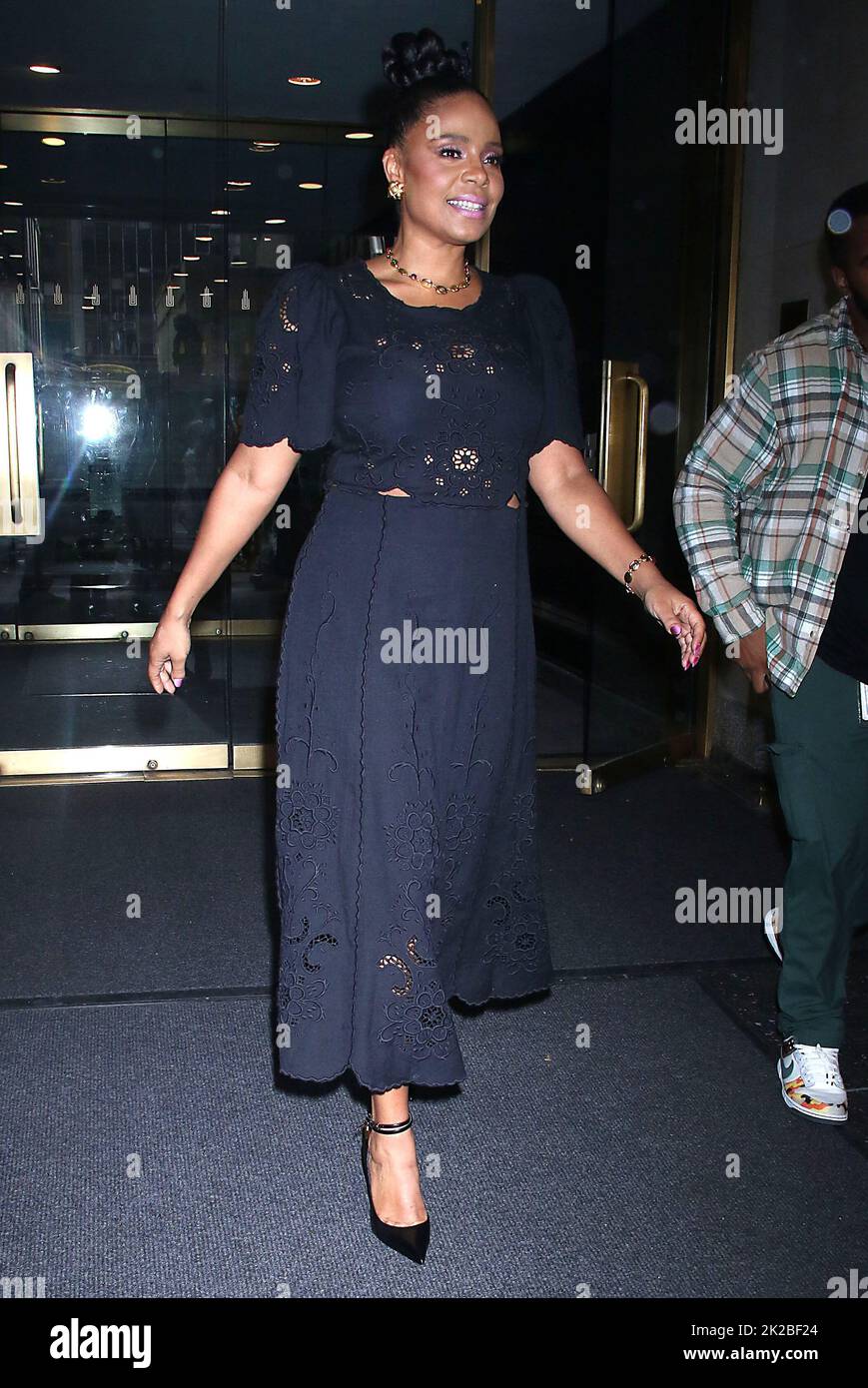 Celebrities At The Today Show -PICTURED: Sanaa Lathan -LOCATION: New ...