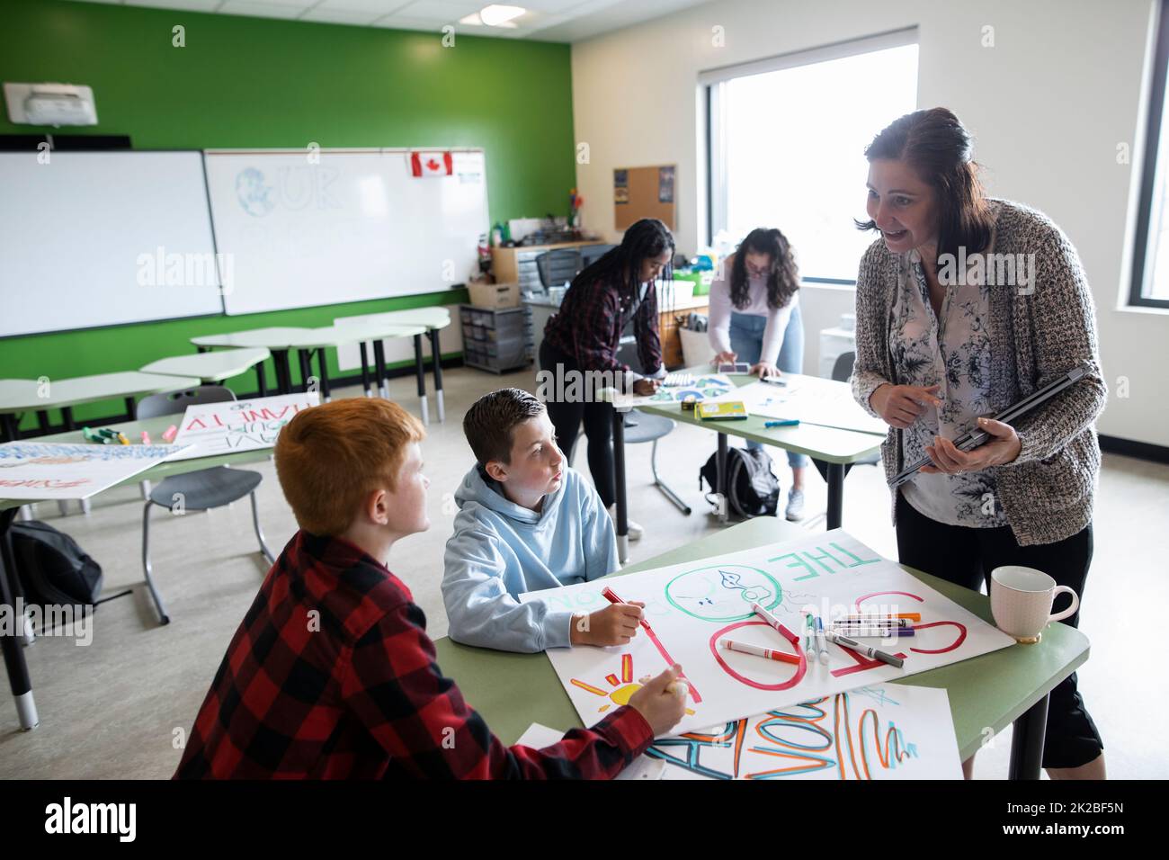 Boy talk class hi-res stock photography and images - Alamy