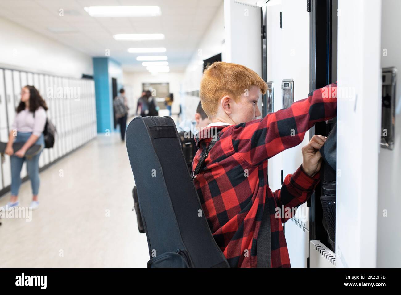 Child school locker hi-res stock photography and images - Alamy